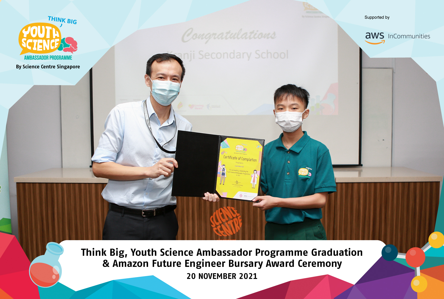 Amazon Future Engineer Bursary Award | Science Centre Singapore