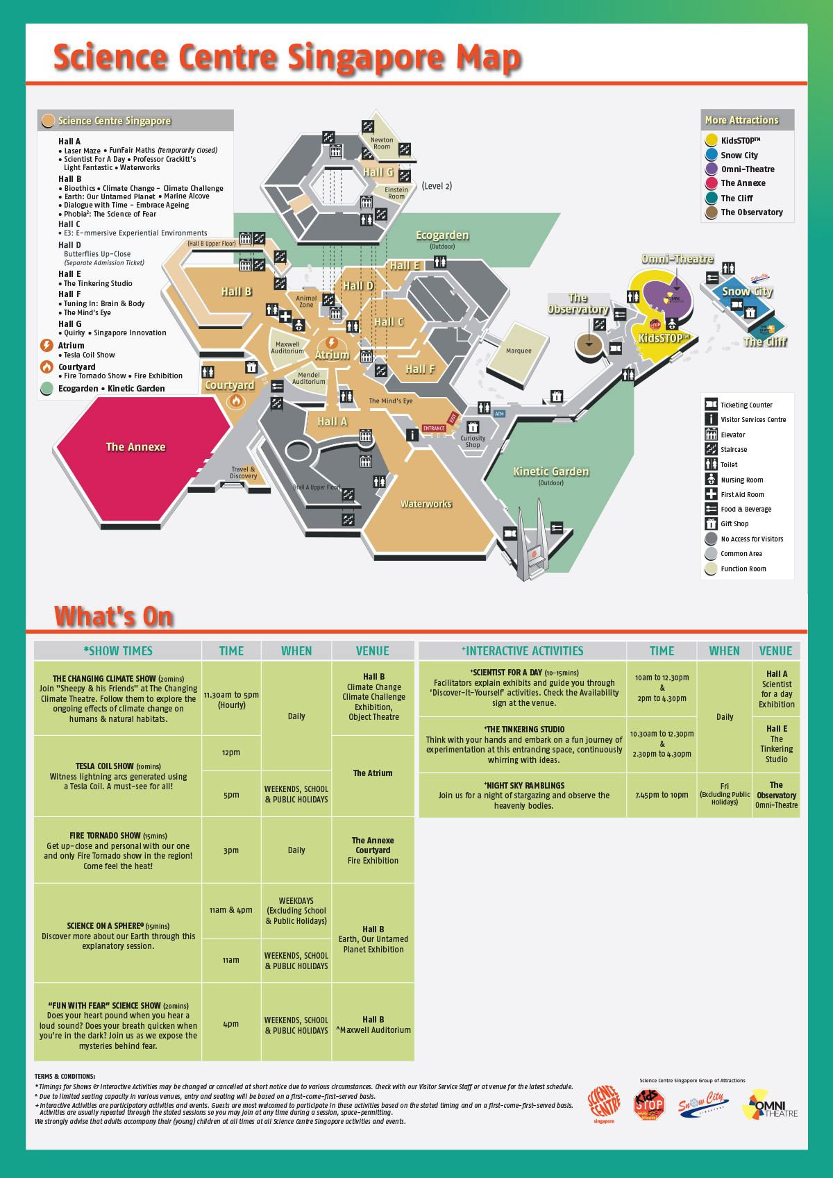 Visit Planner | Science Centre Singapore