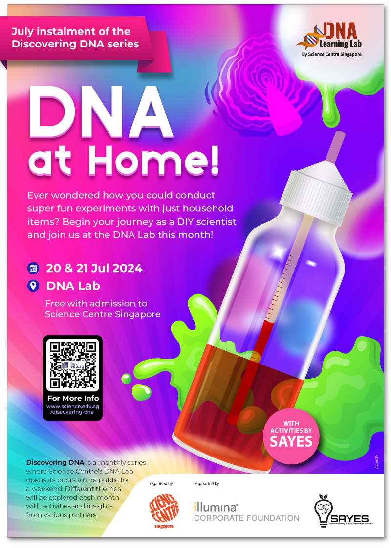 Events in Science Centre Singapore | Discovering DNA